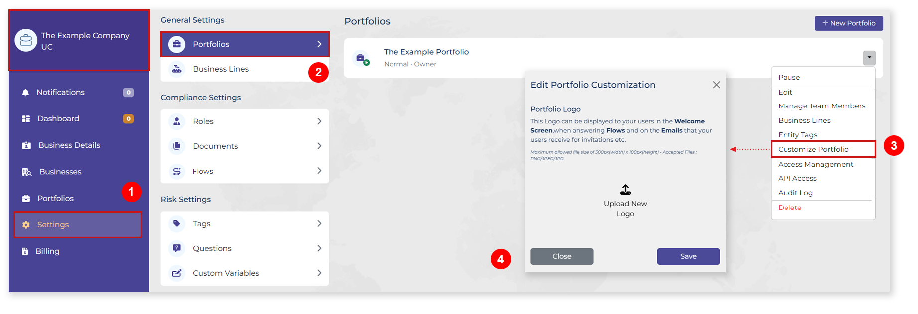 Customize Portfolio – Simur